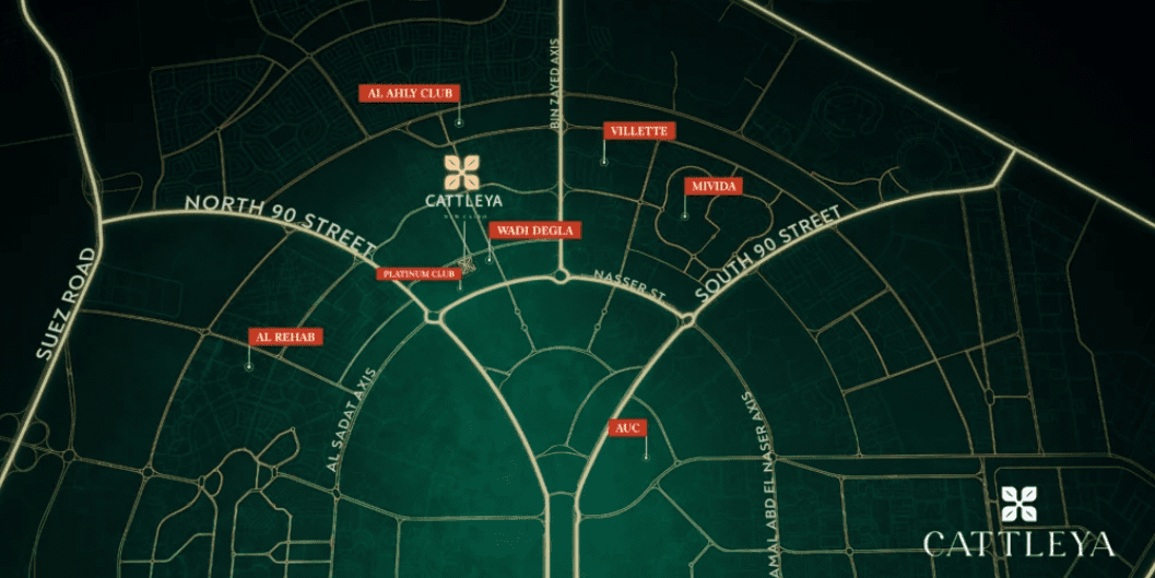 Compound Cattleya New Cairo, Fifth Settlement - Vanguard Properties